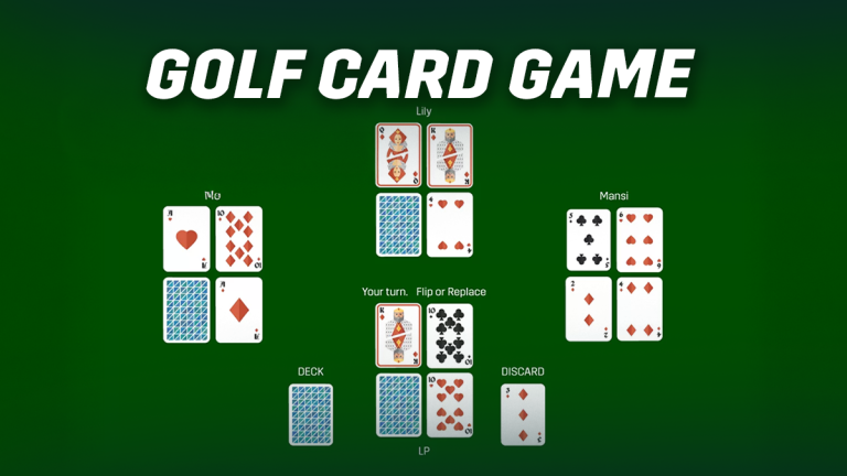 Golf Card Game Rules, How to Play , Gameplay Winning Strategies