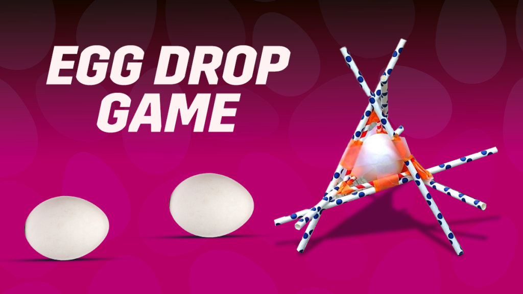 Egg Drop Game – Fun STEM Challenge for Kids & Teams